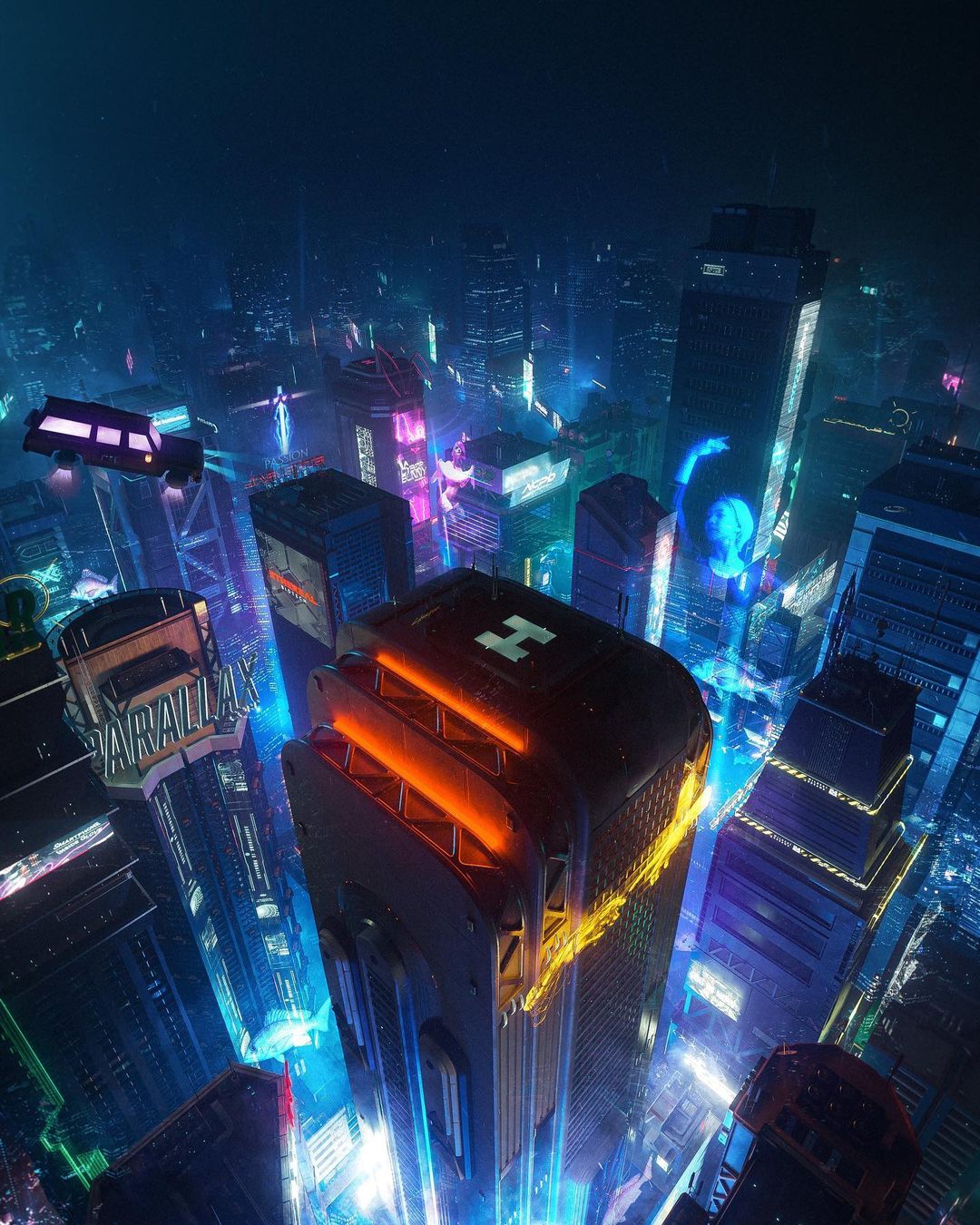 Kitbash3d - Q&A with KitBash3D's Head of Engineering, Creating CyberPunk Interiors, Kit ...